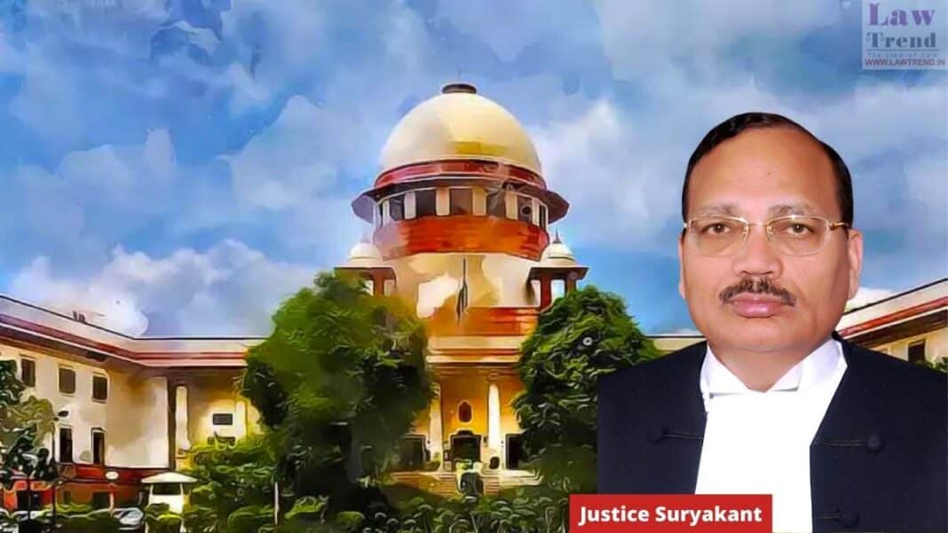 Justice Surya Kant Appointed as Executive Chairman of NALSA - Law Trend