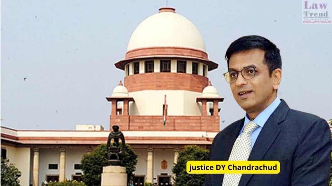 President Appoints Justice DY Chandrachud as the next Chief Justice of India with effect from ...