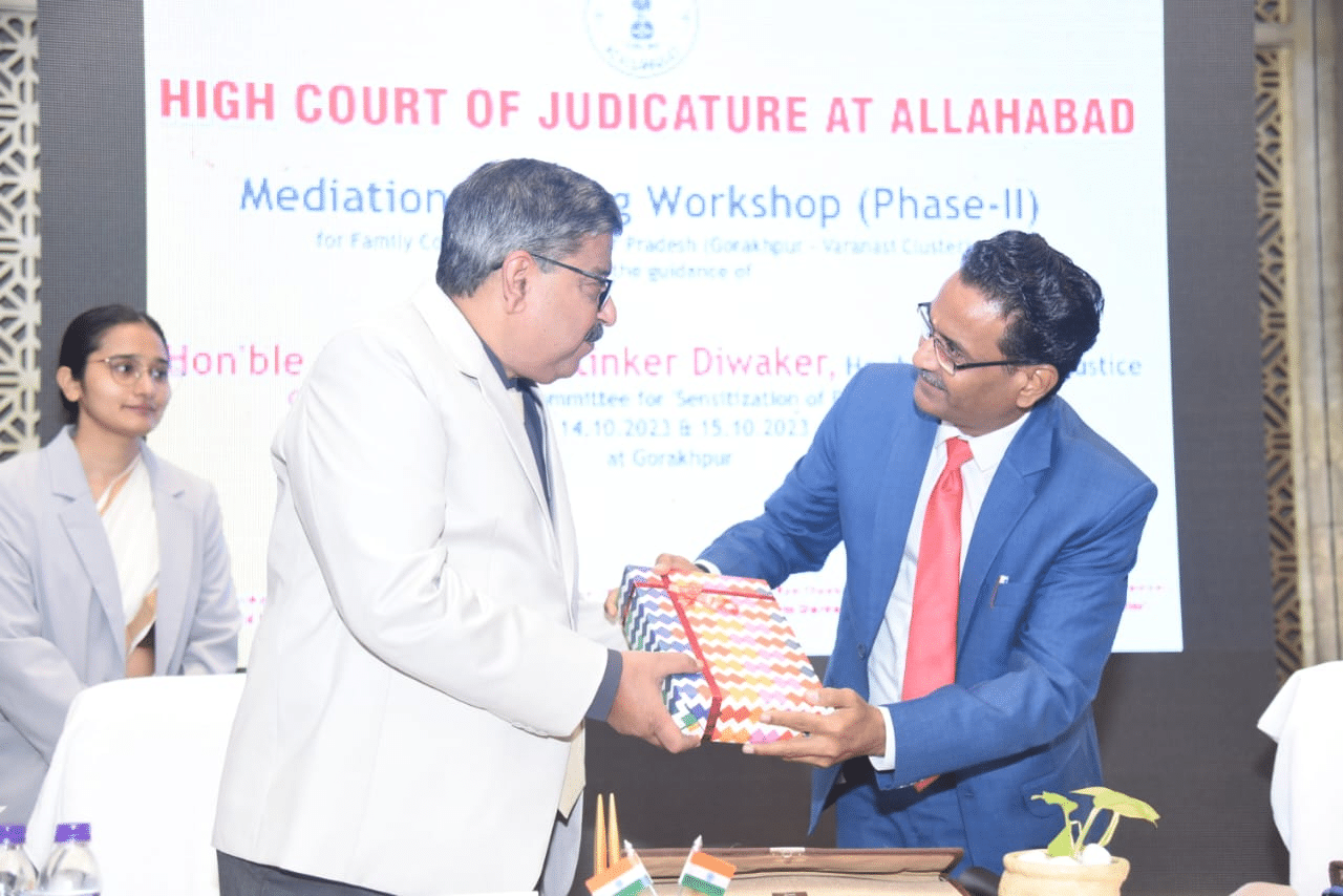 Training Workshop on "Concept and Techniques of Mediation" for Family Court Judges (Gorakhpur ...