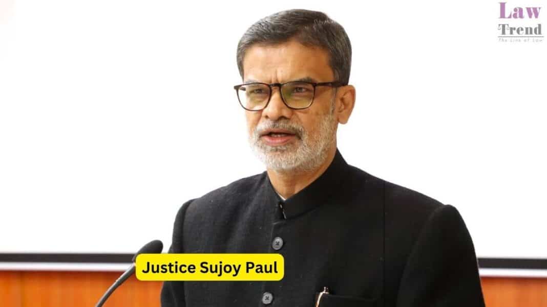 Justice Sujoy Paul Transferred from Telangana High Court to Calcutta High Court - Law Trend