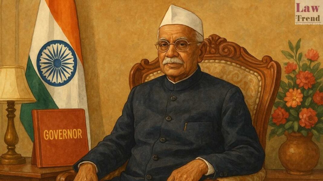 The Governor's Role: Constitutional Guardian or Agent of the Centre ...