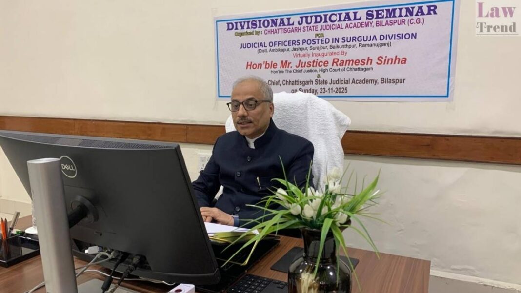 “Justice Flows from the Conscience of the Judge”: Chief Justice Ramesh ...
